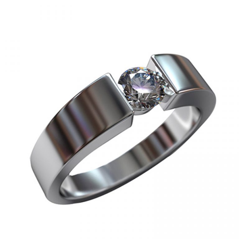 Tension Setting Diamond Rings | Diamonds Dubai